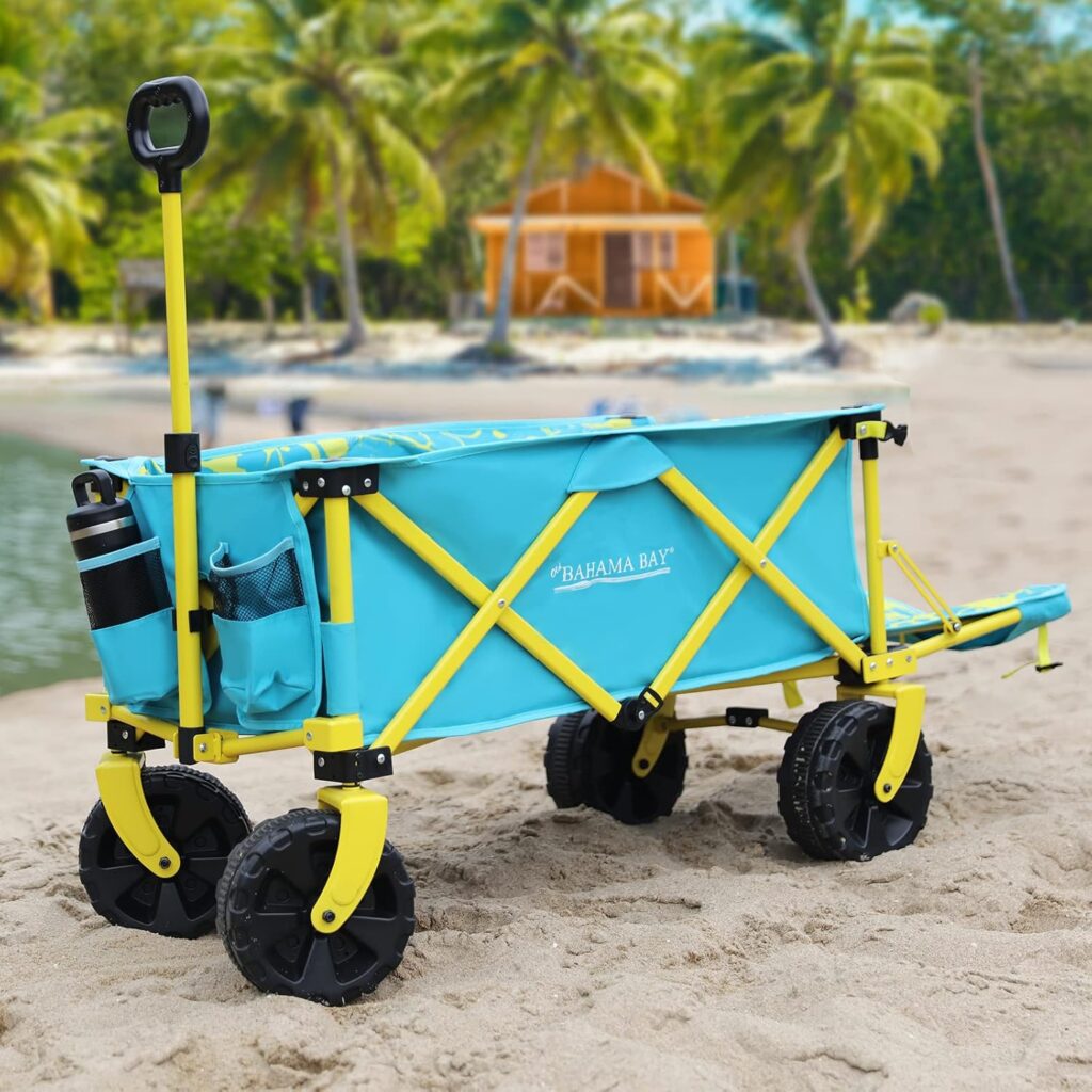 50 Inch Extra Long Beach Wagon Review - beachcartexpert.com