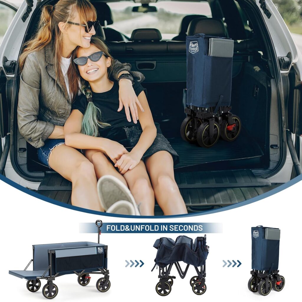 TIMBER RIDGE 49" Wagon Review - beachcartexpert.com